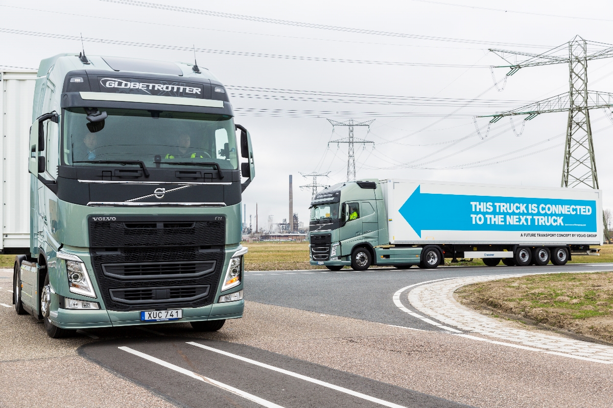 No more two-lane highway headaches? Europe demos semi-autonomous truck ...