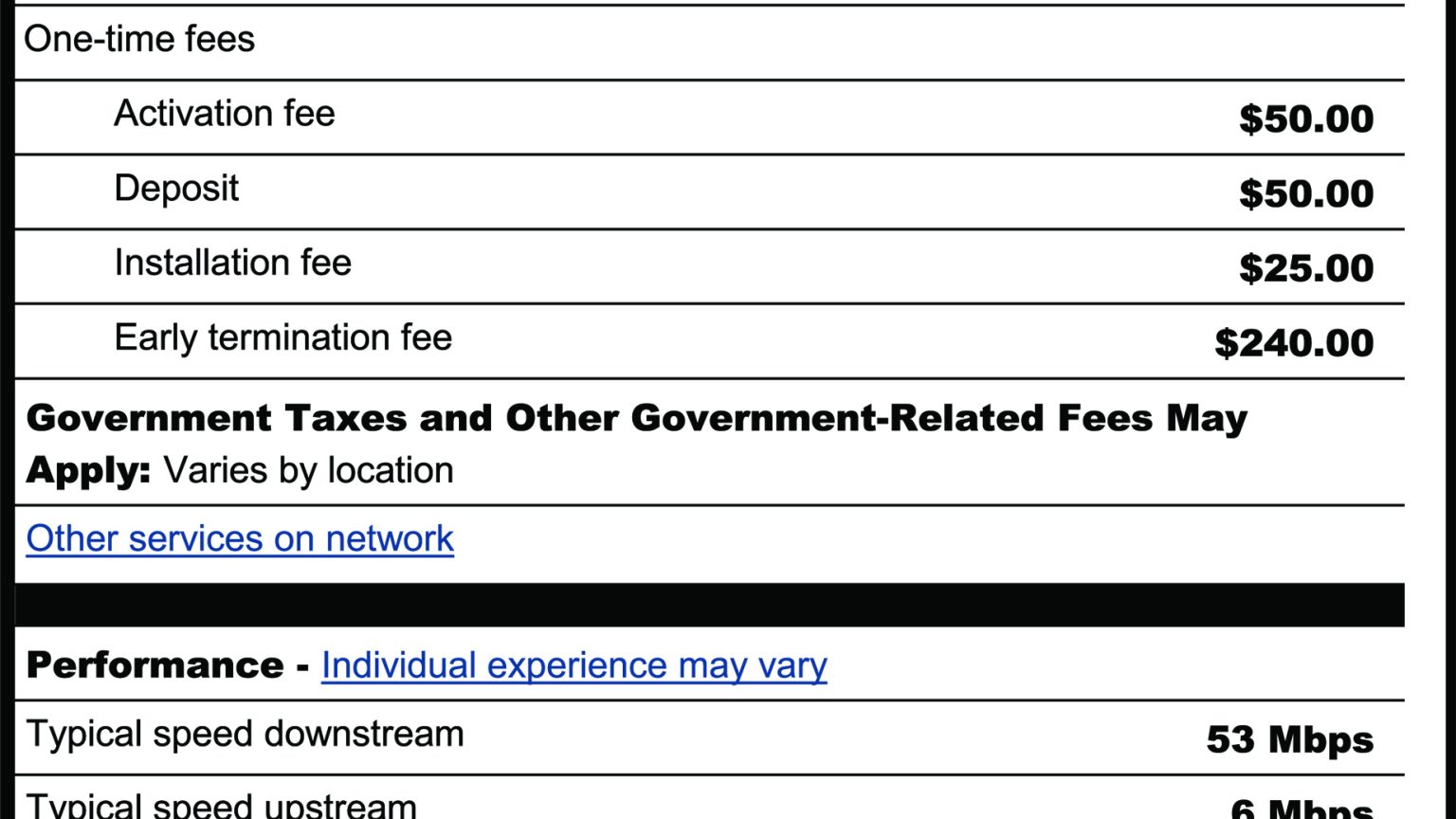 FCC’s “nutrition labels” for broadband show speed, caps, and hidden ...