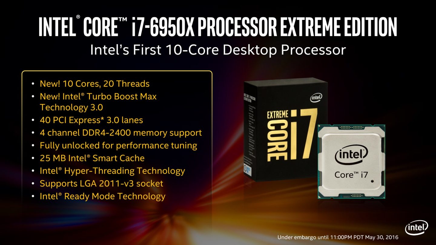 Broadwell-E arrives: Testing Intel’s 10-core, $1,700 desktop CPU - Ars ...