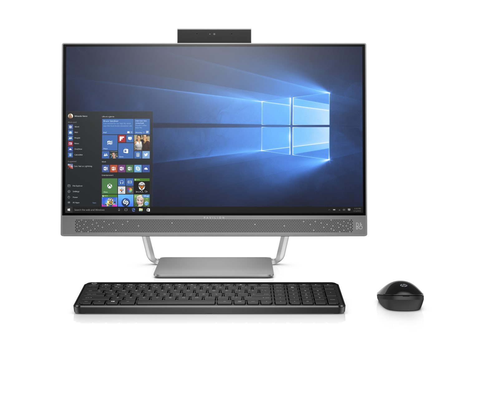HP’s new All-in-One is sleek, borderless, and has a really neat webcam ...