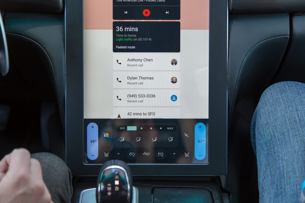 Google shows off its car infotainment operating system, built into ...