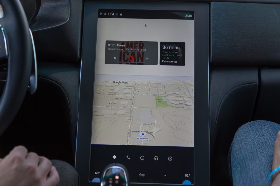 Google shows off its car infotainment operating system, built into ...