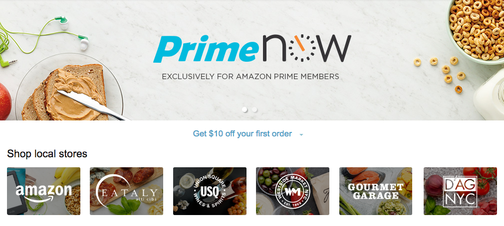 Amazon Prime Now arrives online with one-hour delivery service - Ars ...