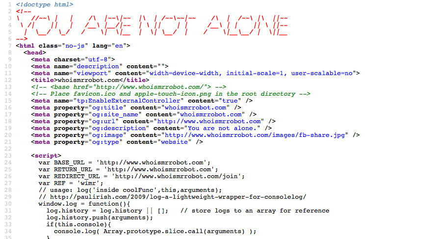 Hacker fans give Mr. Robot website free security checkup - Ars Technica