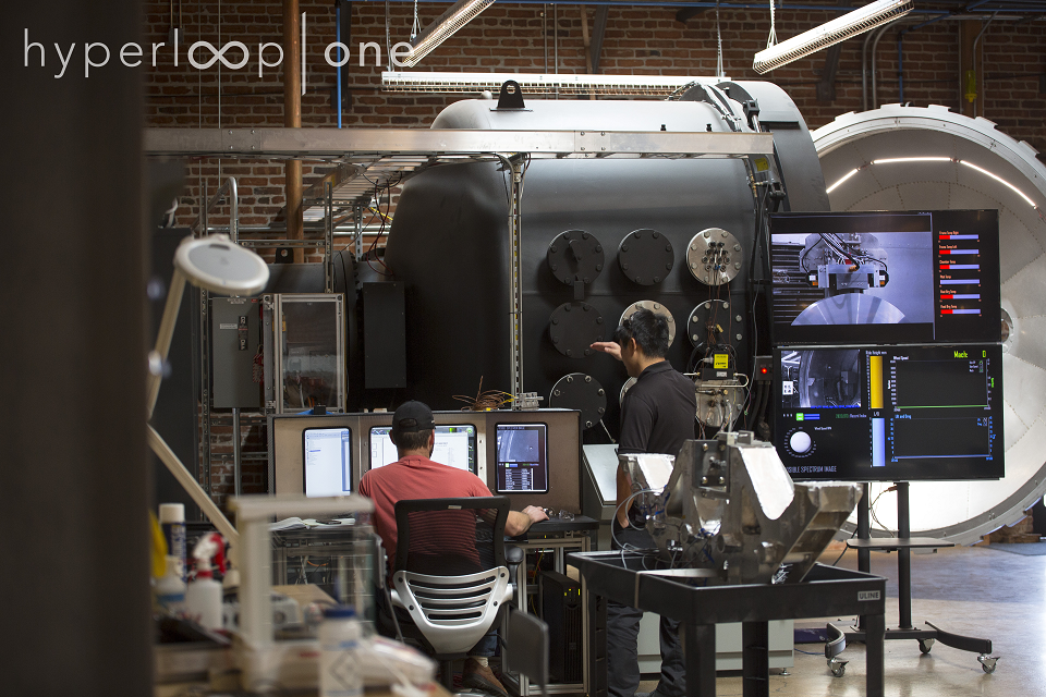 Hyperloop One is testing its propulsion system in the Nevada desert ...