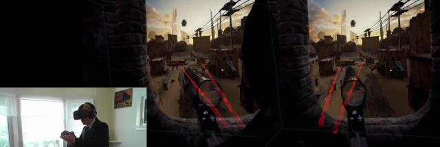 Ars tests The Nest, the HTC Vive’s first VR sniper simulator | Ars Technica