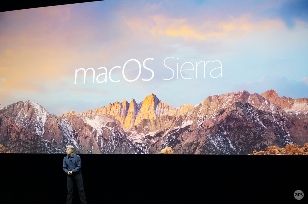 Goodbye, OS X: Apple’s new desktop OS is “macOS Sierra” - Ars Technica