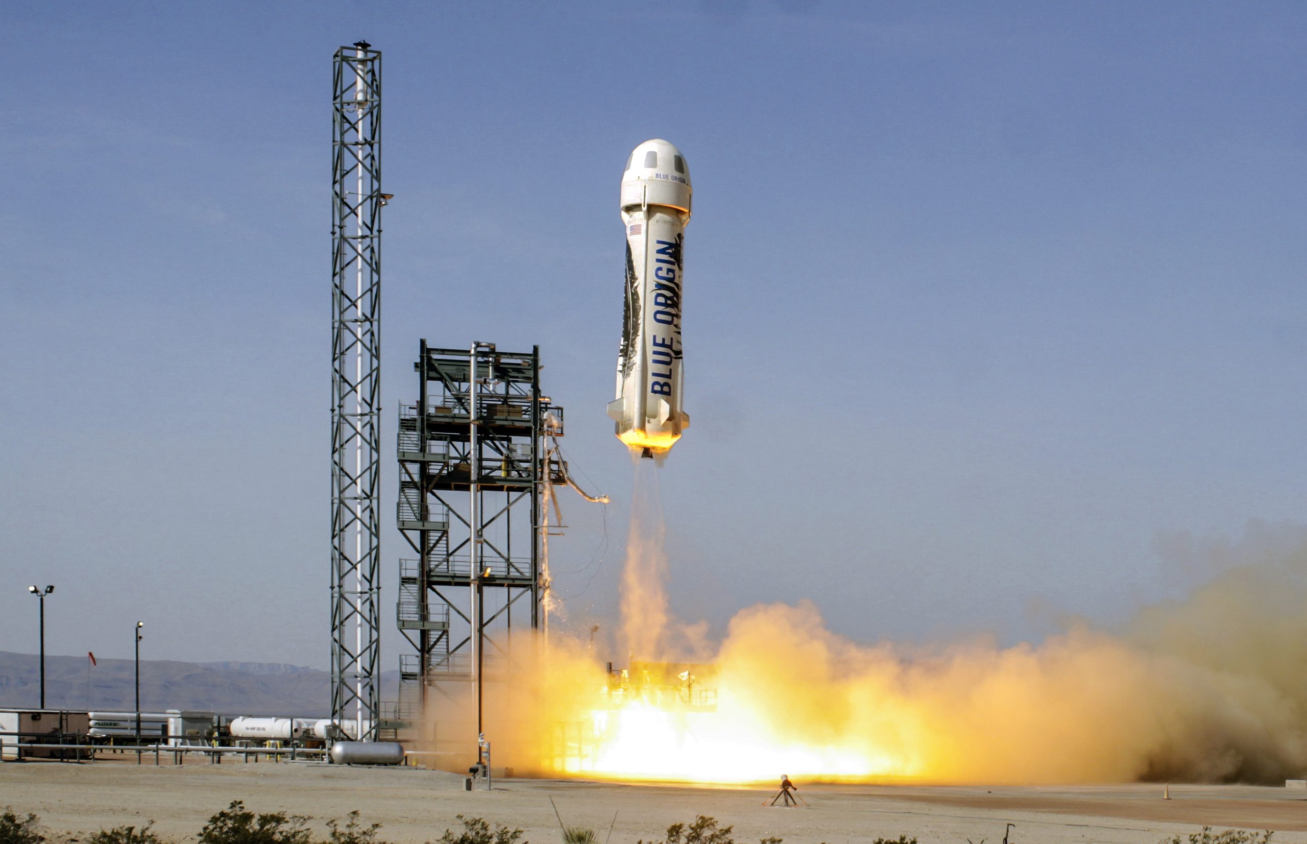 Someone has bid more than $2 million for the first New Shepard seat ...