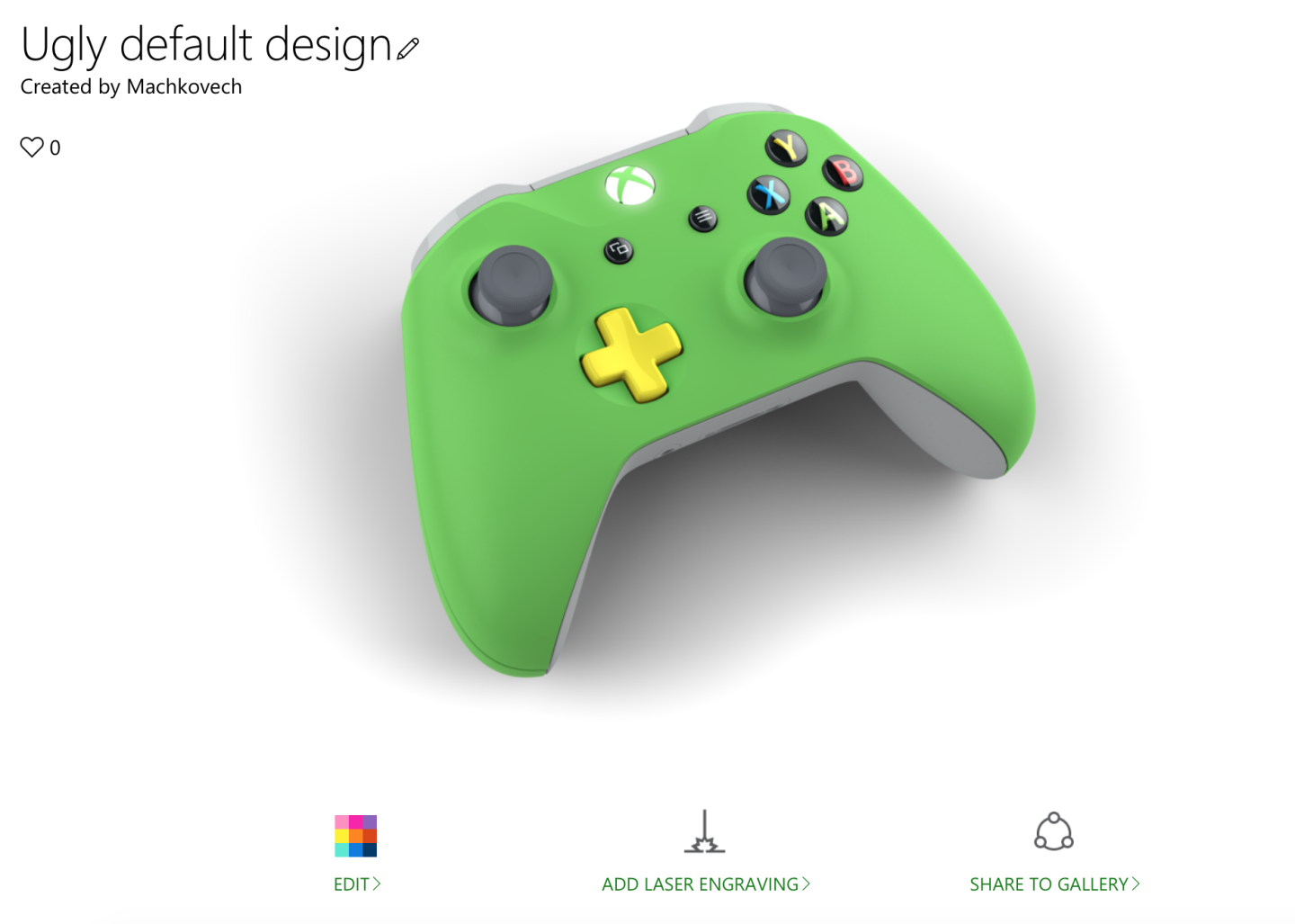 Get your own customized Xbox One controller for $79.99 - Ars Technica