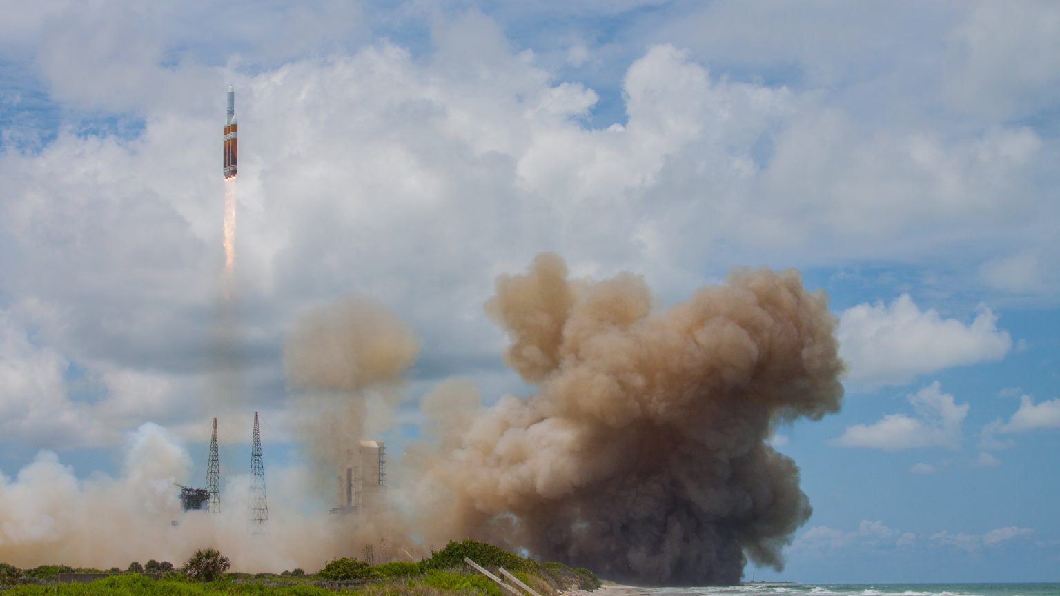 The world’s biggest, baddest rocket launched Saturday and it was ...