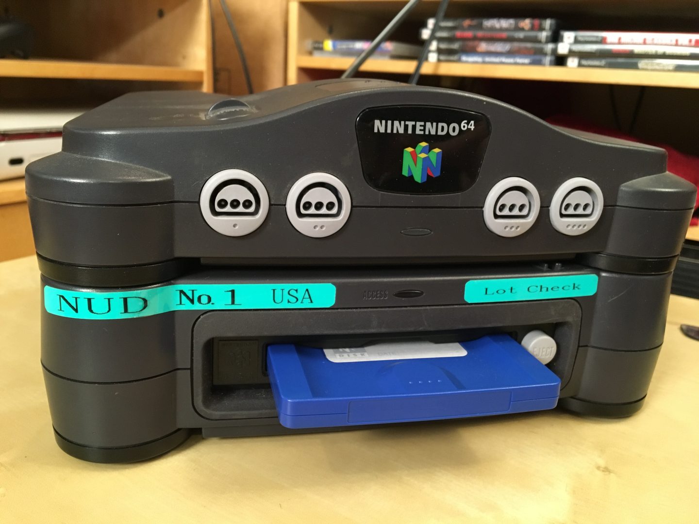 Rare US version of the N64’s disc-drive add-on unearthed near Seattle ...