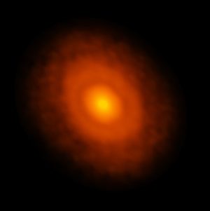 ALMA captures first-ever image of a protostar’s snow line - Ars Technica