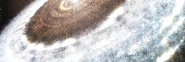 ALMA captures first-ever image of a protostar’s snow line | Ars Technica