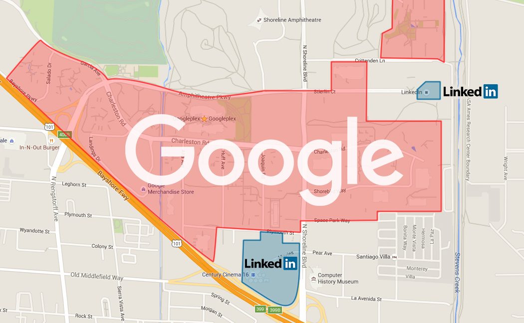 Google gets land for its futuristic headquarters, thanks to LinkedIn ...