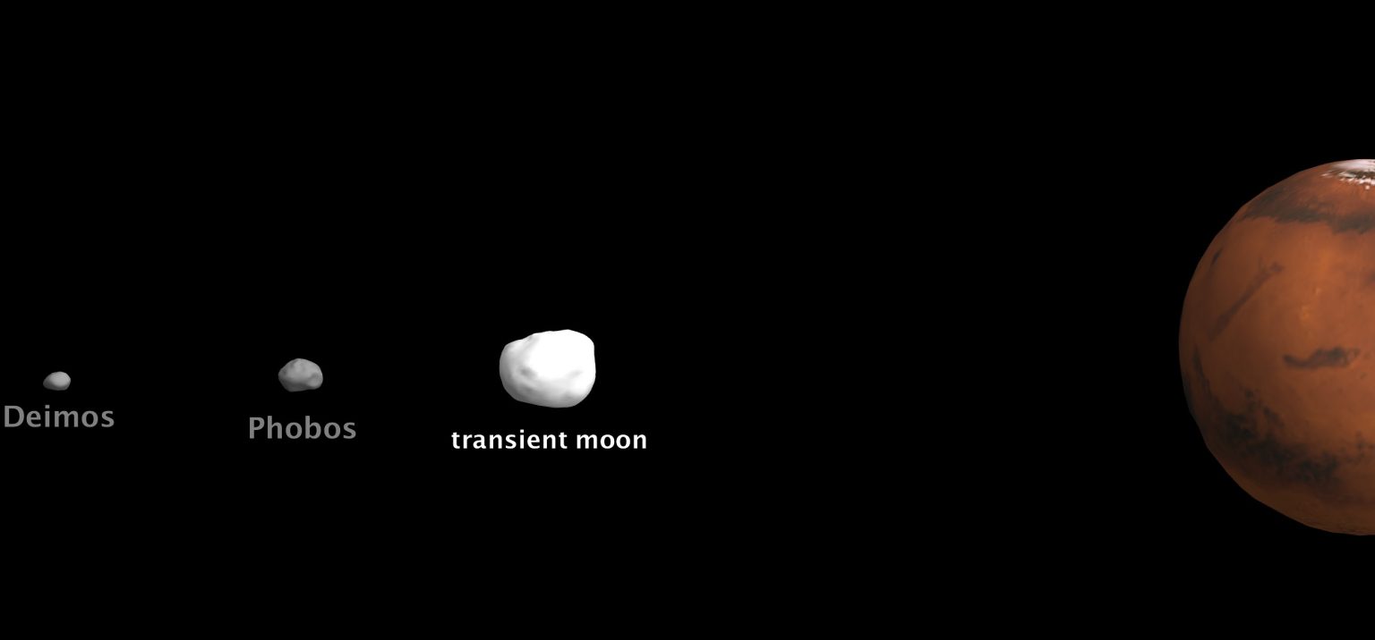 Mars may have once had lots of moons, but soon it will be down to just ...