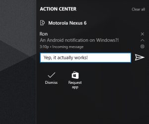Android notifications on Windows 10: Microsoft does the bare minimum ...