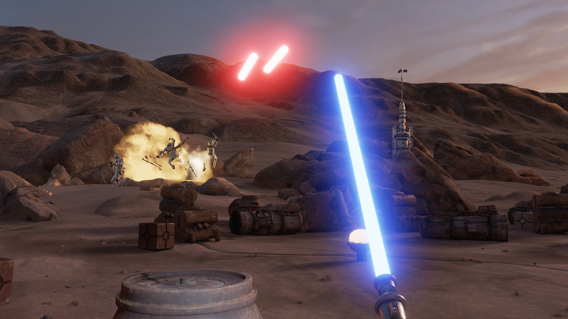 PSA: The first Star Wars lightsaber VR demo is now free on Vive - Ars ...