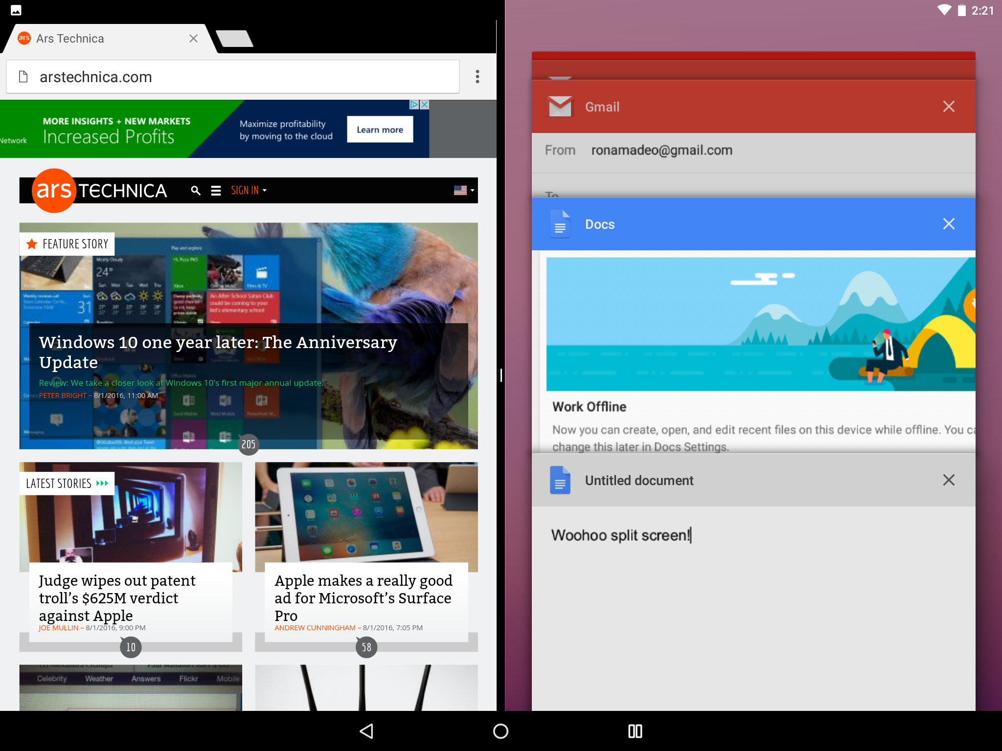 Android 7.0 Nougat review—Do more on your gigantic smartphone - Ars ...