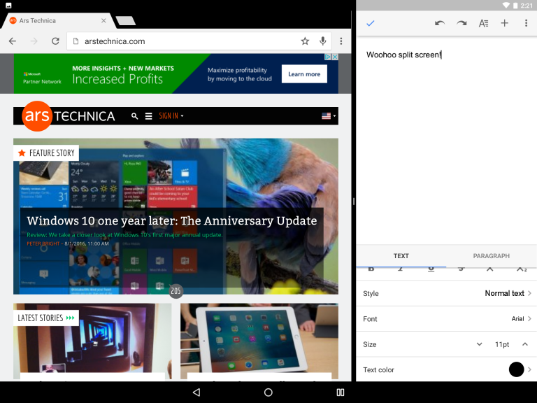 Android 7.0 Nougat review—Do more on your gigantic smartphone - Ars ...