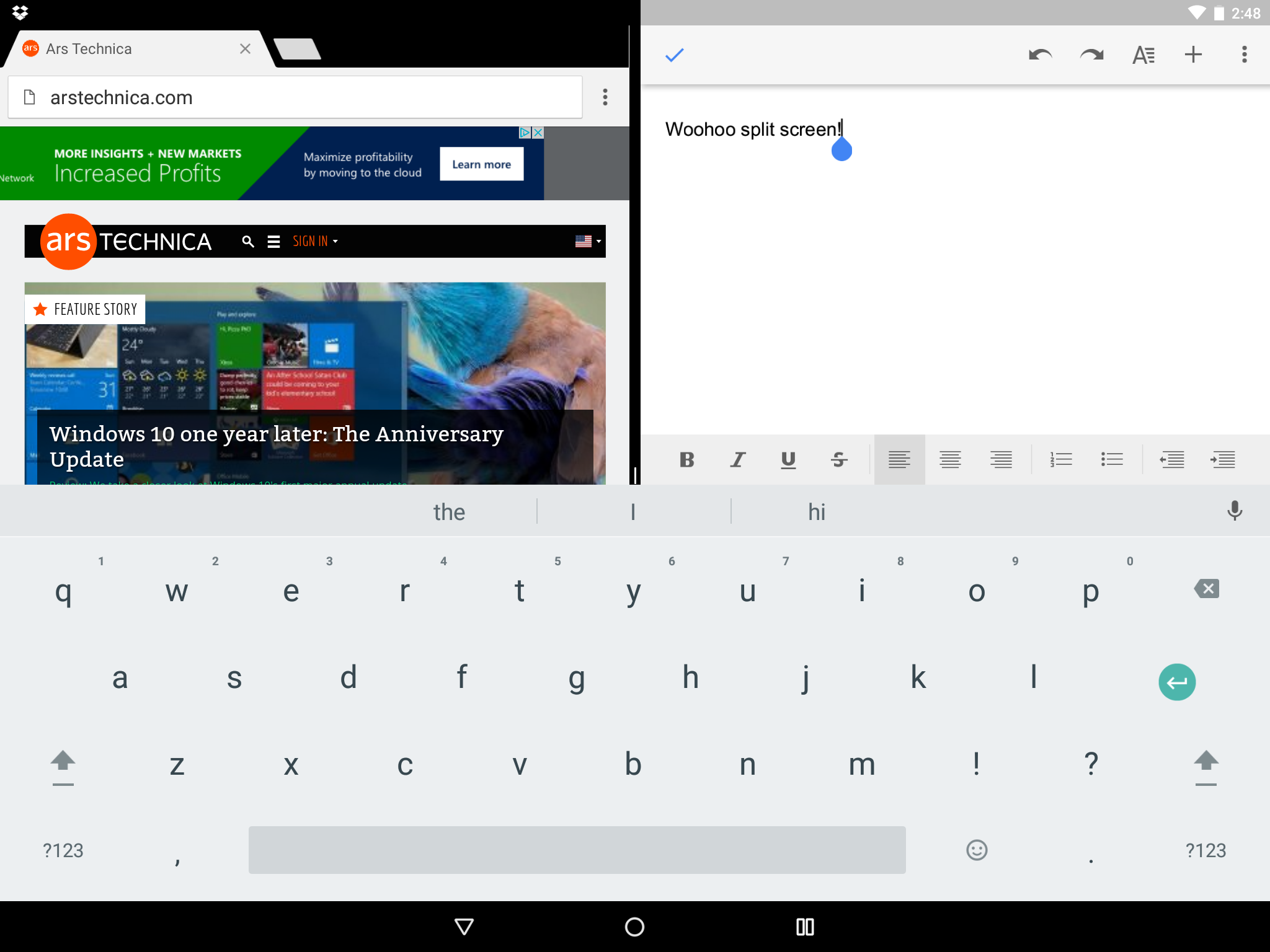 Android 7.0 Nougat review—Do more on your gigantic smartphone - Ars ...