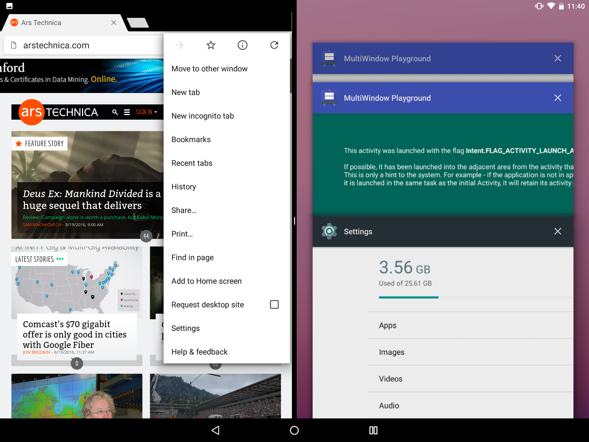 Android 7.0 Nougat review—Do more on your gigantic smartphone - Ars ...