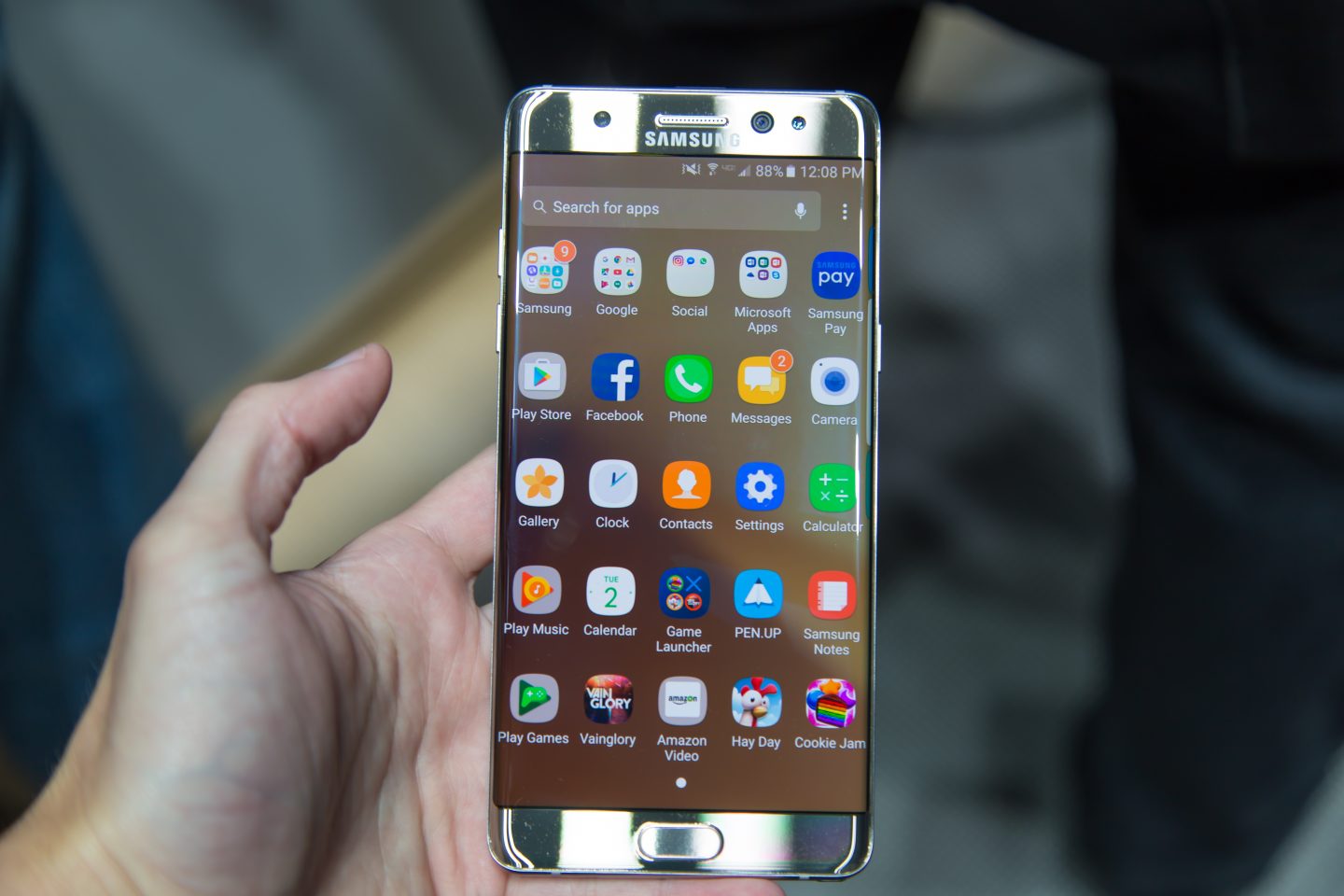 Galaxy Note 7 hands-on: Samsung goes full sci-fi with an iris scanner ...