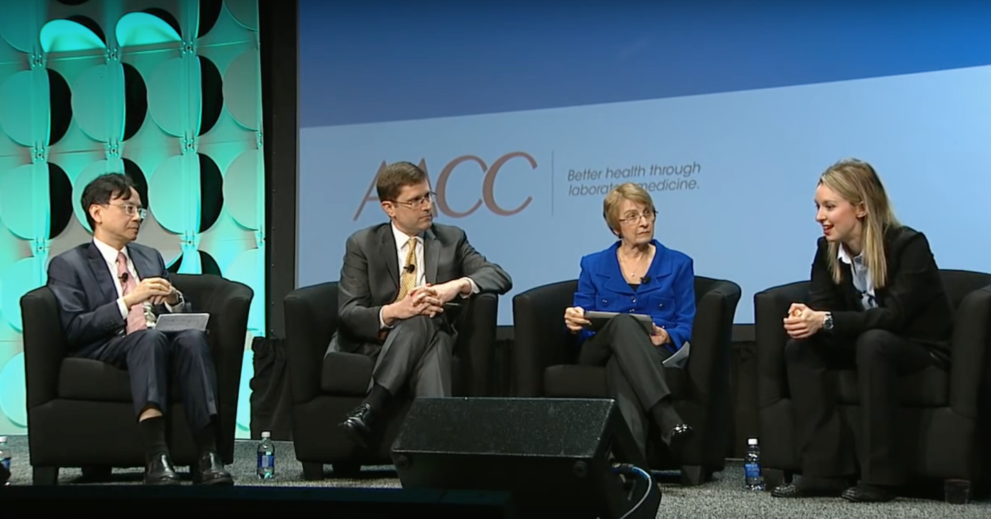 With chance to soothe Theranos’ critics with data, Holmes gives sales ...