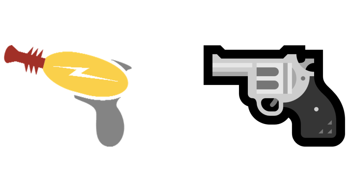 Microsoft swaps toy gun emoji for revolver—days after Apple does the ...