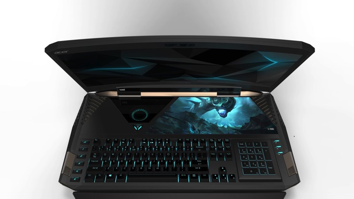 The Acer Predator 21X is the world’s first curved-screen laptop - Ars ...