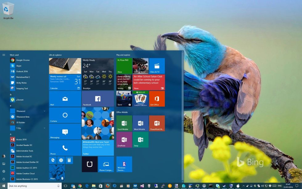 Windows 10 one year later: The Anniversary Update - Ars Technica