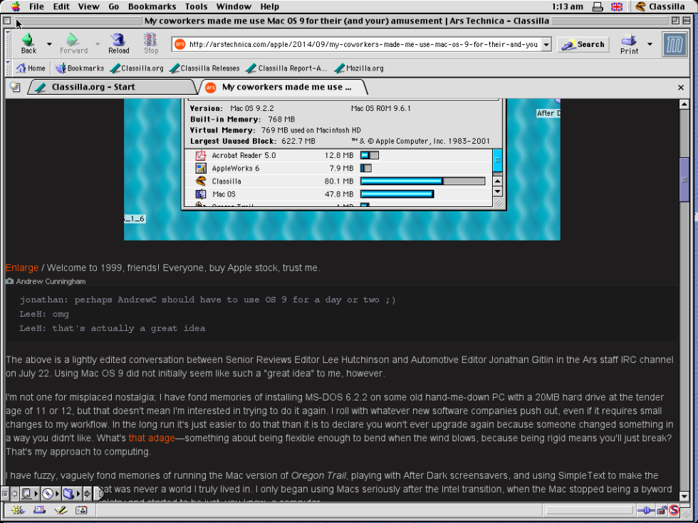 An OS 9 odyssey: Why these Mac users won’t abandon 16-year-old software ...