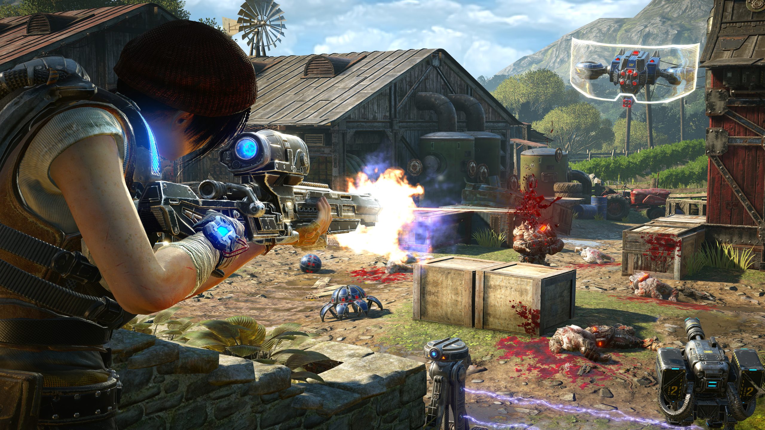 Gears of War 4 reveals offline LAN, free matchmaking DLC, smooth 4K on ...