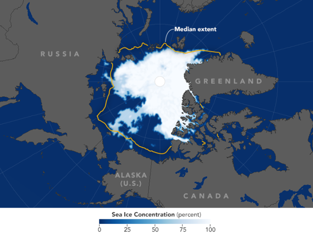 Arctic sea ice coverage is at its 2nd lowest on record - Ars Technica