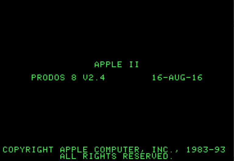 After 23 years, the Apple II gets another OS update - Ars Technica