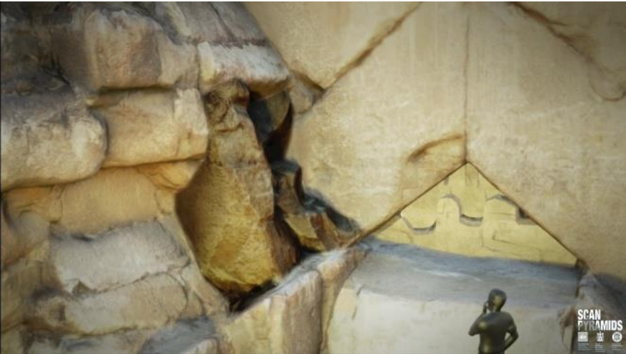 Intriguing anomaly found inside the Great Pyramid at Giza - Ars Technica