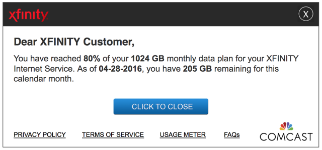 Comcast gets closer to nationwide data caps with expansion in 18 states ...