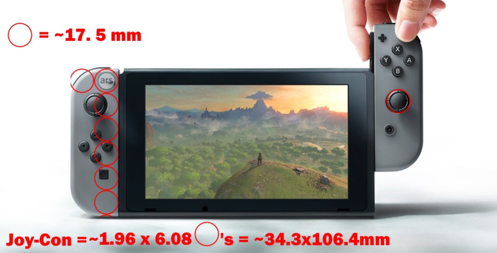 How big is the Nintendo Switch? An Ars visual analysis - Ars Technica