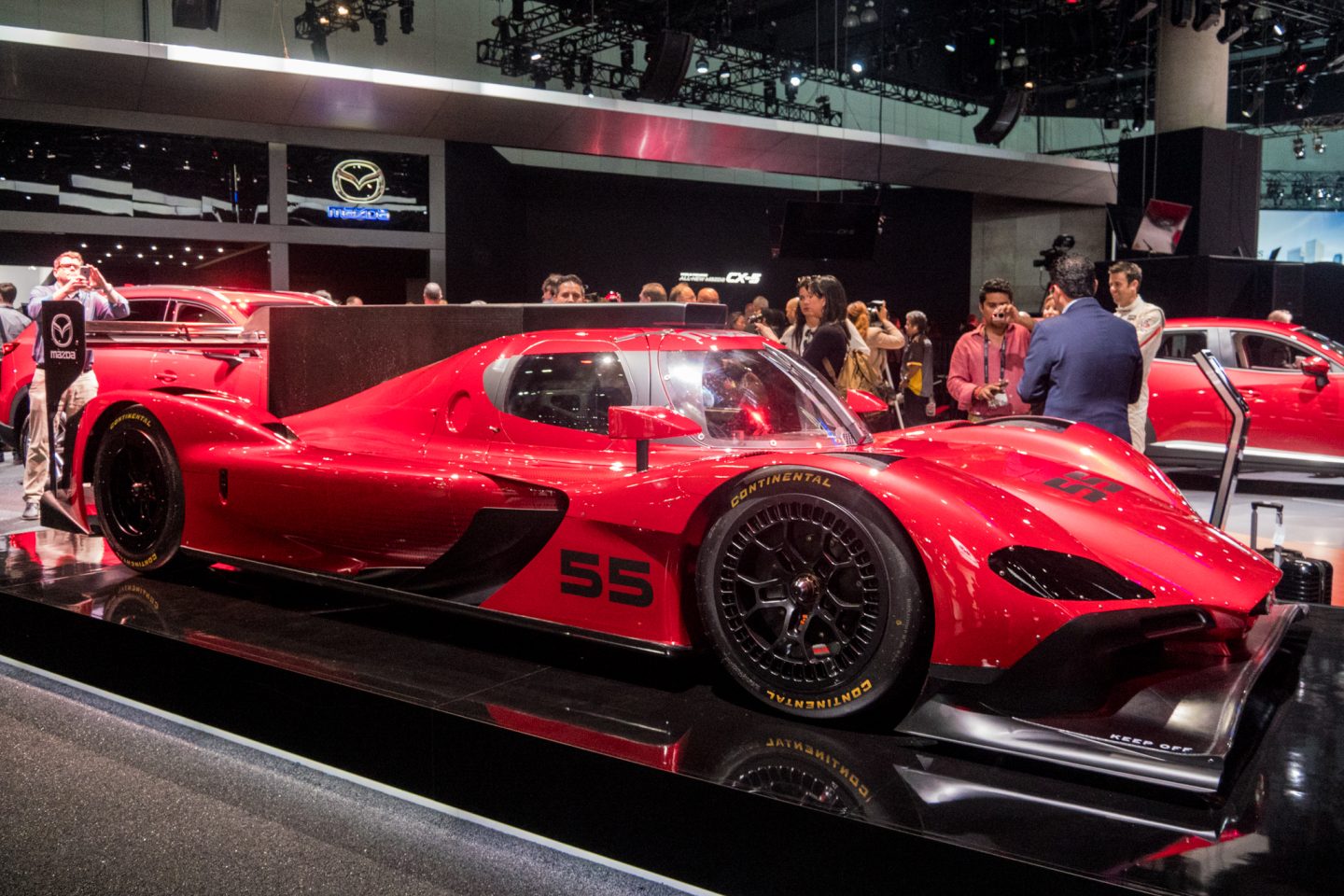 Mazda and Porsche race cars unveiled at the LA Auto Show - Ars Technica