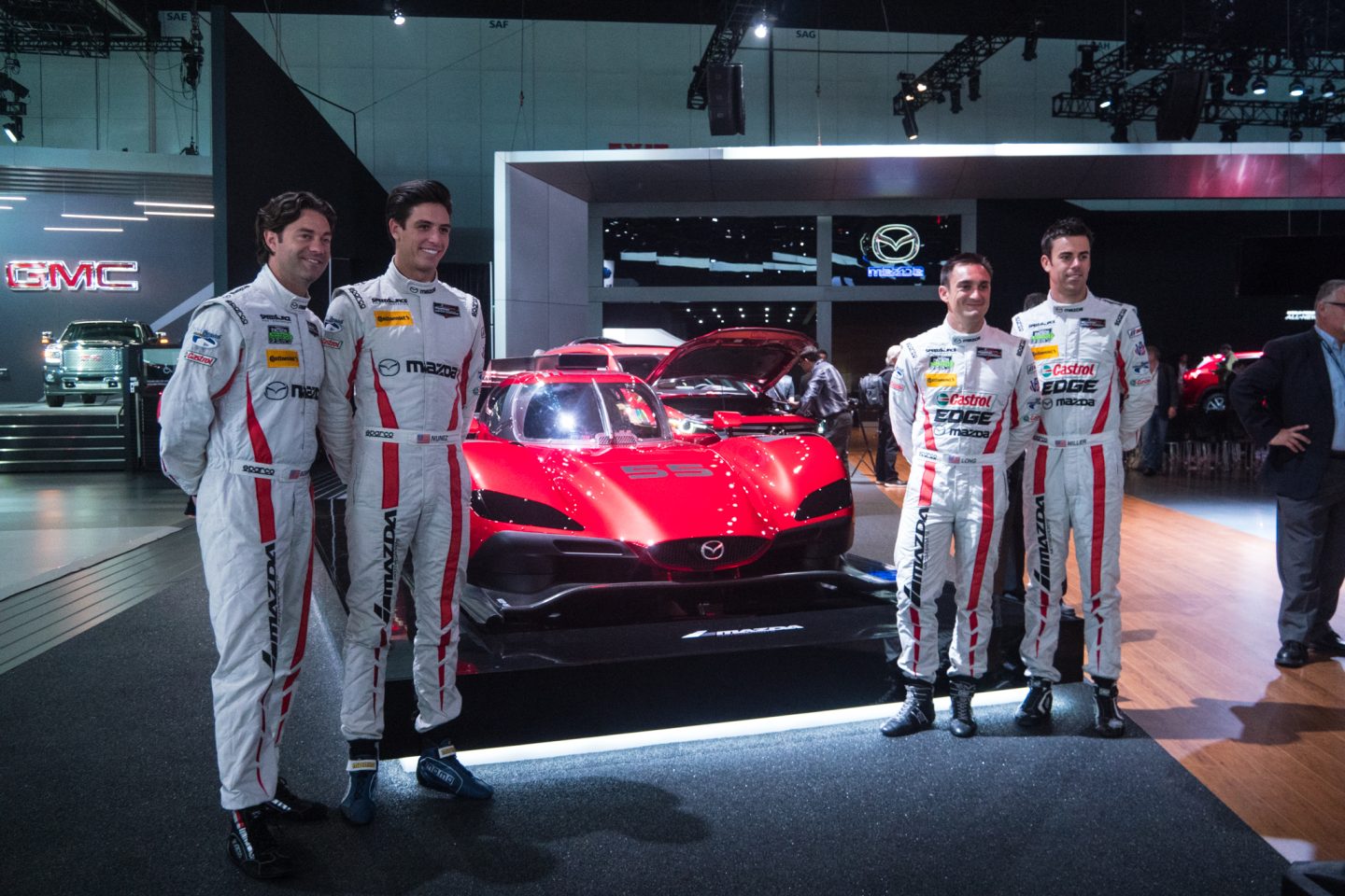 Mazda and Porsche race cars unveiled at the LA Auto Show - Ars Technica