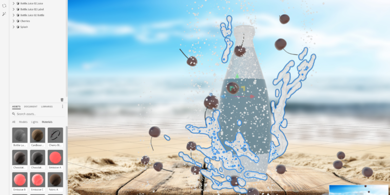 Adobe gets collaborative, introduces new photorealistic 3D design tool ...