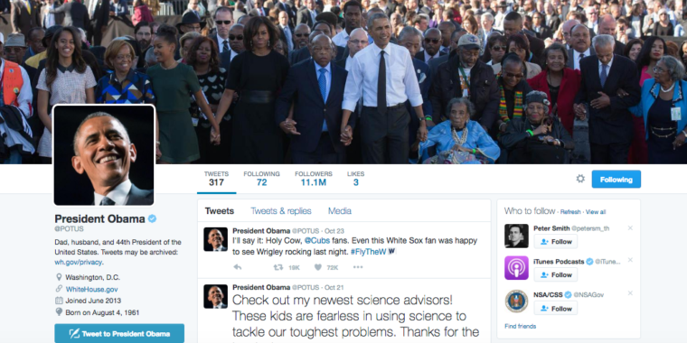 White House unveils social transition plan for everything from Twitter ...