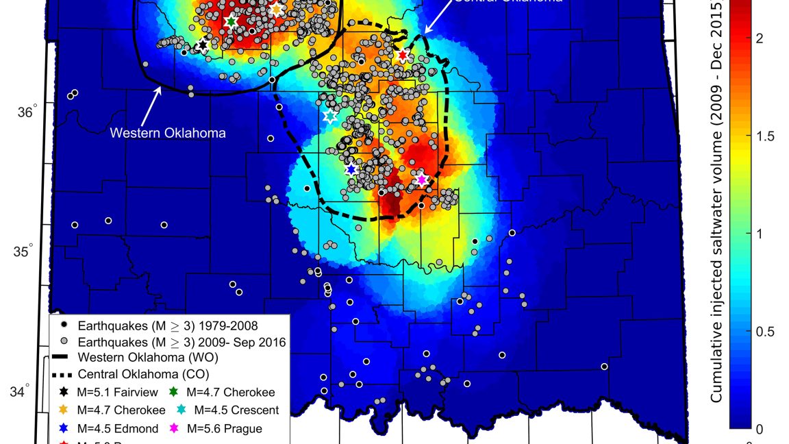 Oklahoma earthquakes should be on the decline - Ars Technica