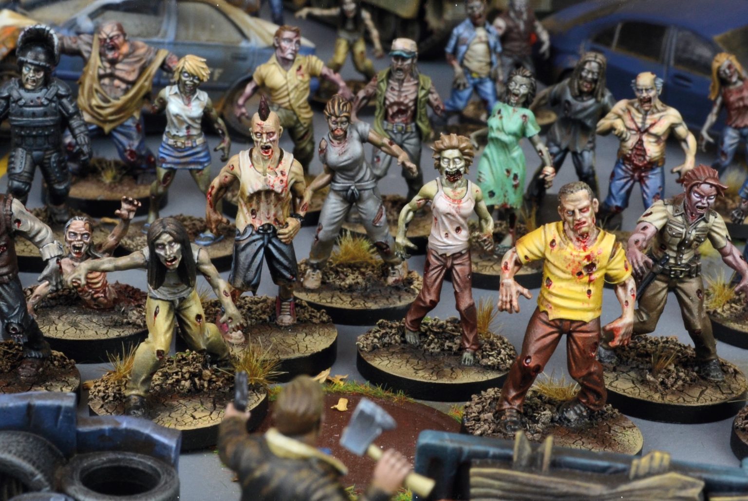 Zombie skirmish game The Walking Dead: All Out War puts real horror on ...