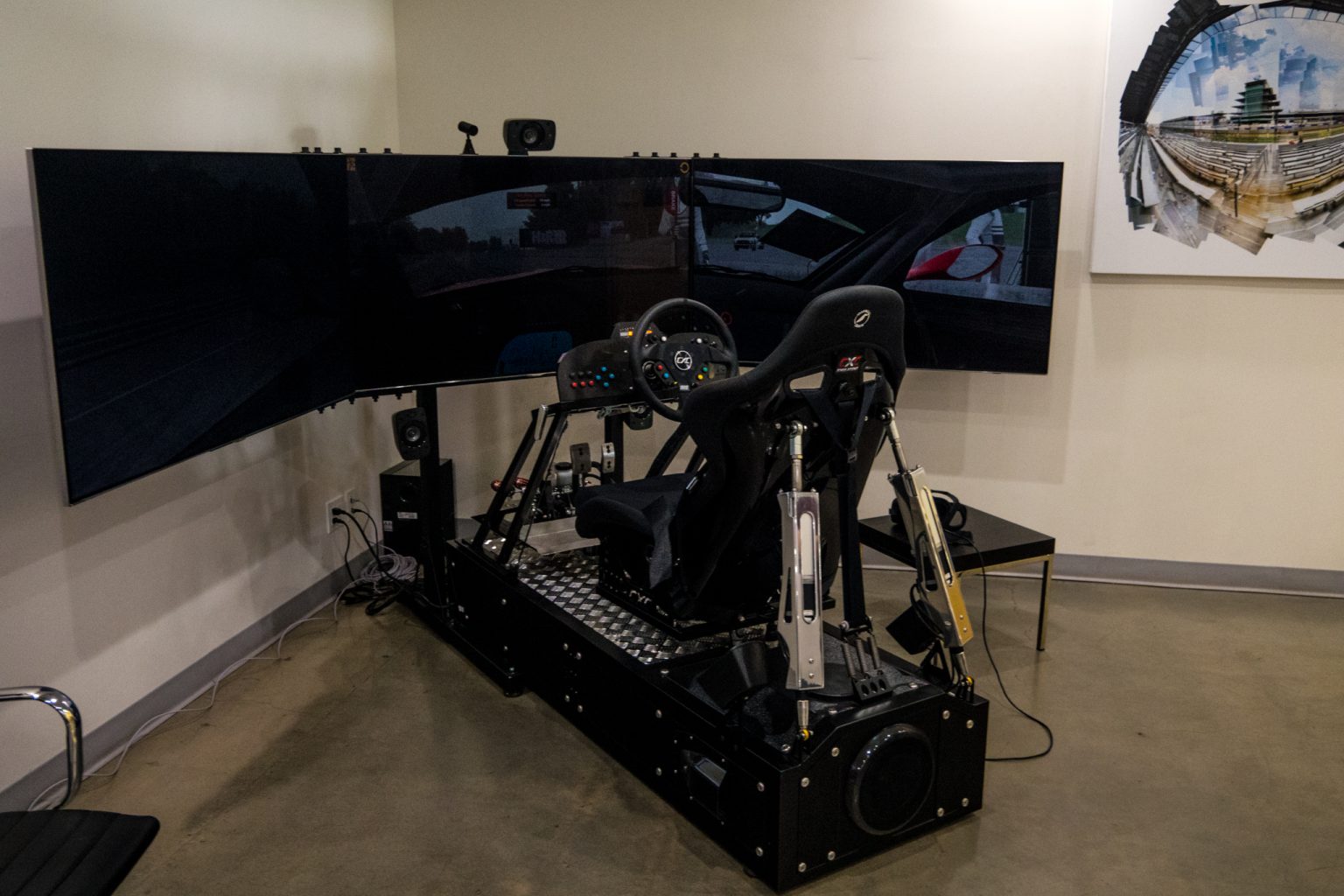 The $50,000 racing simulator: Cheaper than crashing the real thing ...