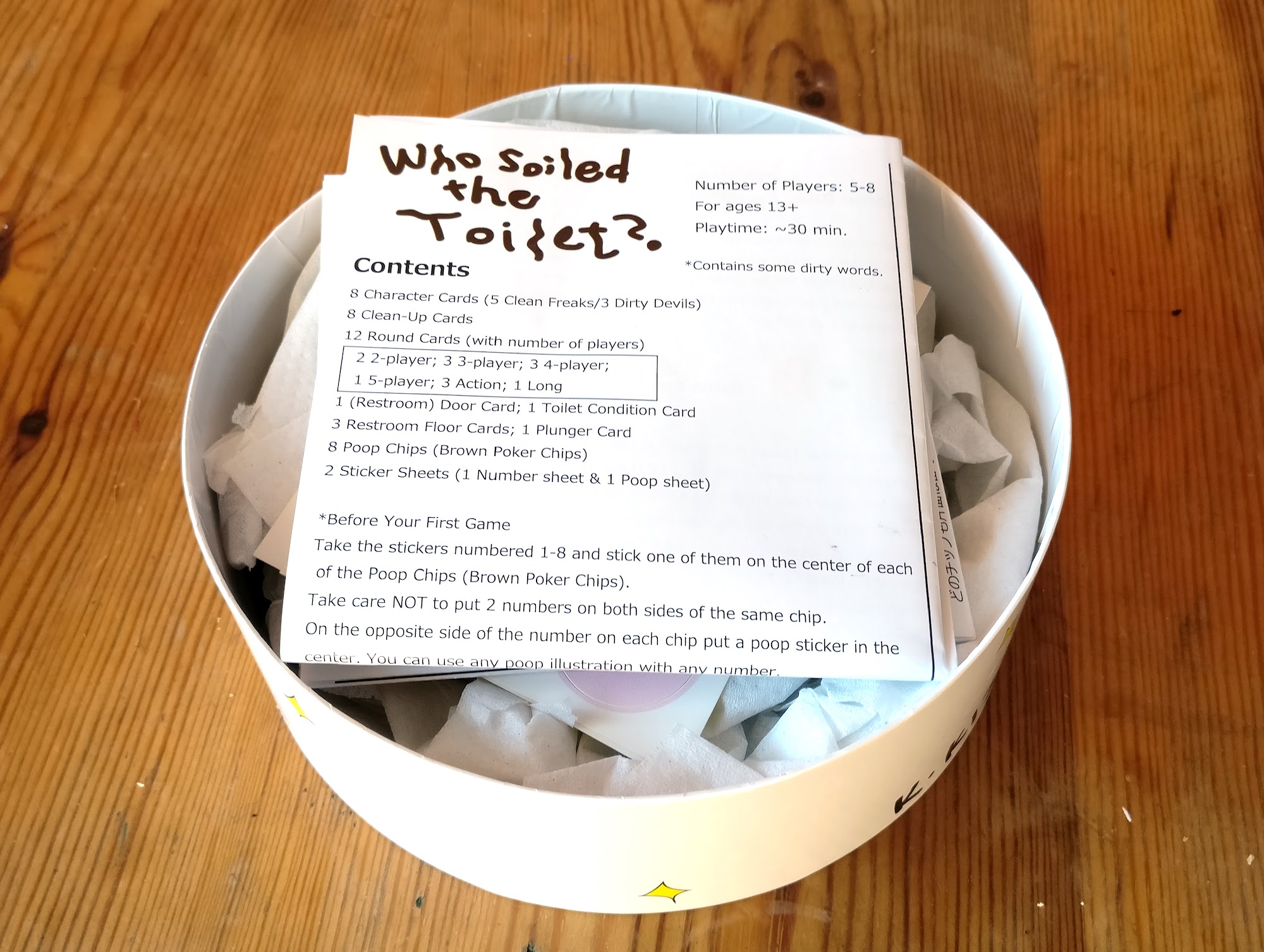 Who Soiled the Toilet? is your next party game (about pooping on the ...