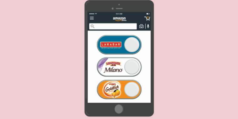 Amazon turns Dash Buttons digital, puts one-click buying on its ...