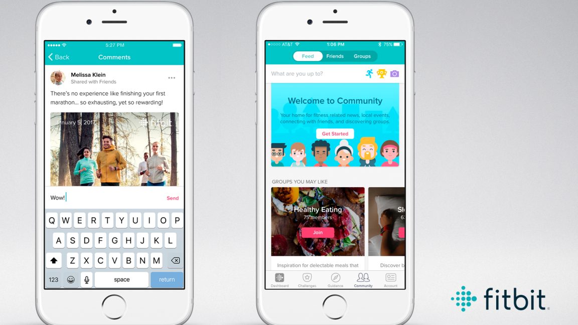 New updates make the Fitbit app more of a social feed and inspiration ...