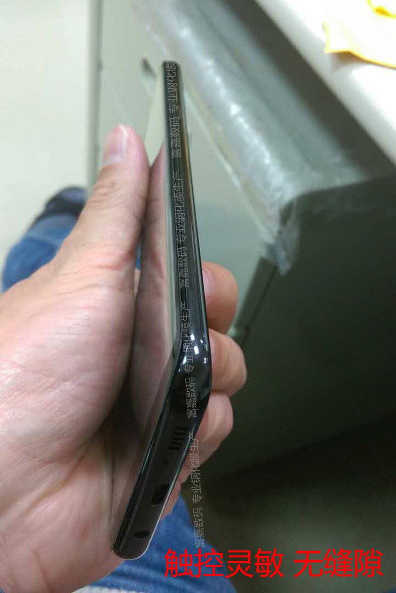 Galaxy S8 gets pictured with display on; new button design leaks, too ...