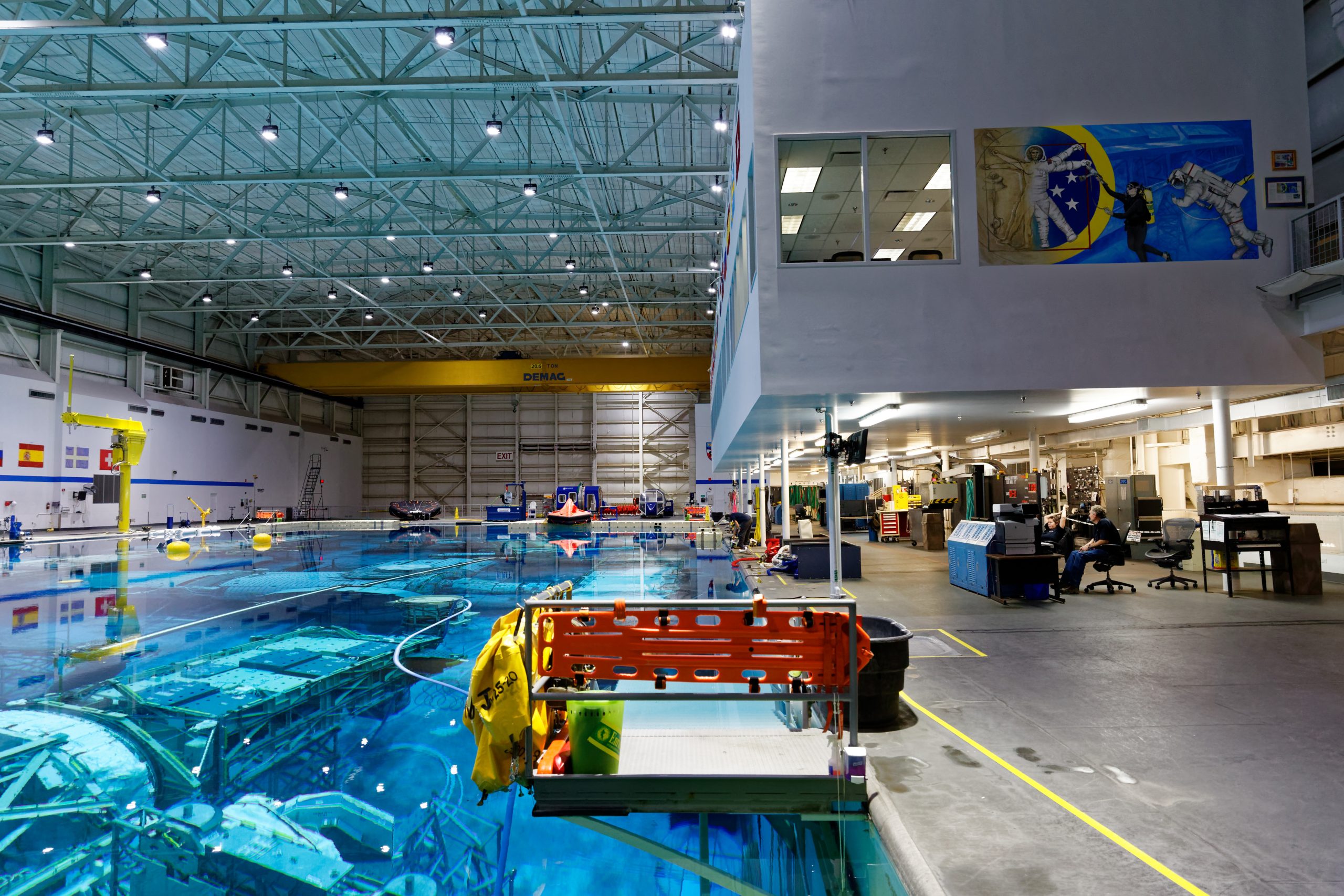 Why is NASA renting out its huge astronaut pool? To keep the lights ...
