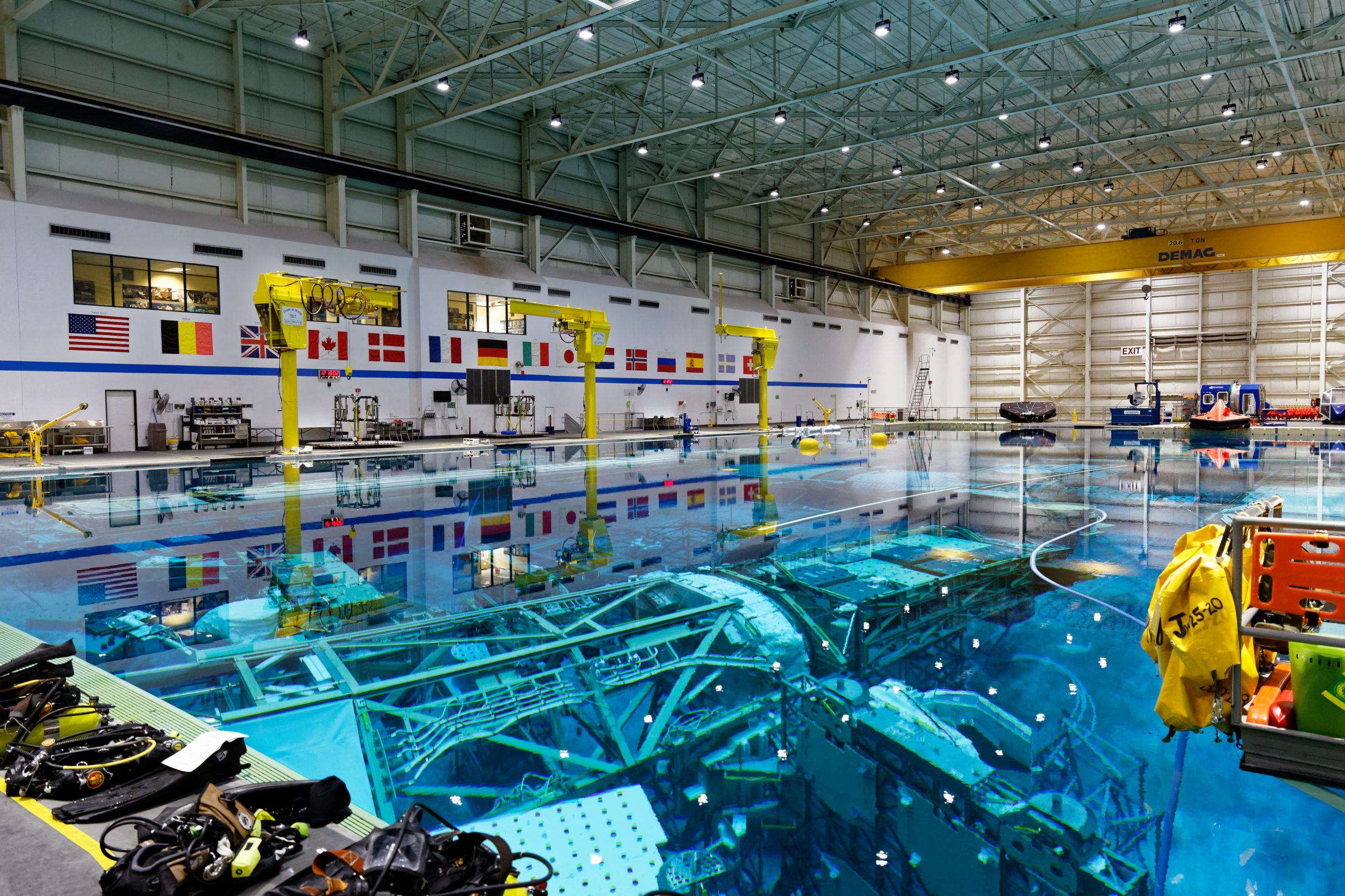 Why is NASA renting out its huge astronaut pool? To keep the lights ...